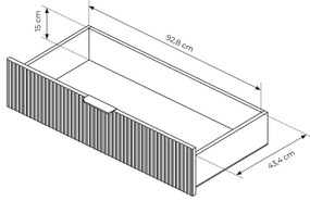 LANTE b | šatní skříň H | 213 cm | se zrcadly | béžová/zlatá