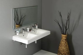 Sapho Sapho, Zrcadlo GEMINI s LED osvětlením 55x55cm, GM055
