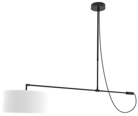 Robin 04163 závěsné svítidlo Raisa, matně černé, E27, 80cm