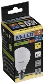 LED žárovka E14 McLED P45 4,8W (40W) teplá bílá (2700K) ML-324.037.87.0