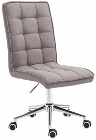 Kancelářská židle Portrush - látkový potah | světle šedá