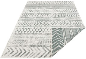 Hanse Home, Kusový koberec Twin Supreme 103861 Biri Green/Cream – na ven i na doma, 80x250, zelená, chodba / předsíň