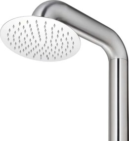 Zahradní sprcha 225 cm nerezová ocel 315941