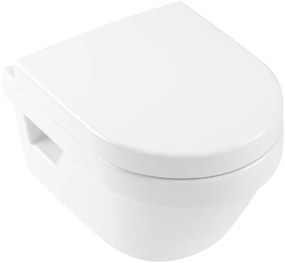 Villeroy & Boch ARCHITECTURA - WC mísa bezrámová, 480x350x340 mm, závěsný model, DirectFlush, bílá Alpin CeramicPlus 4687R0R1