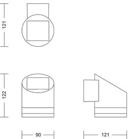 Philips - LED Solární nástěnné svítidlo FYCE LED/1,5W/3,7V 1200 mAh IP44