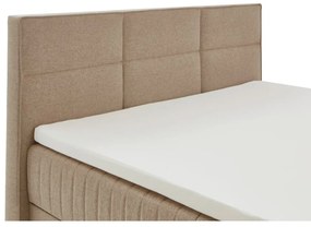 Béžová boxspring postel s úložným prostorem 160x200 cm Tambo – Meise Möbel