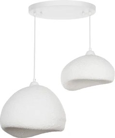 Brilagi - Lustr na lanku WABI SABI 2xE27/40W/230V pr. 70 cm bílá