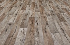 UNILIN PVC podlaha - lino MAXIMA PLUS Hunter Oak S39 – tmavší dřevo ŠÍŘKA: 4 m