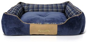 Scruffs Pelíšek Highland box bed modrý XL