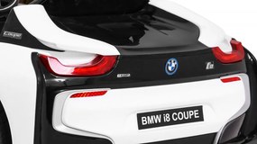 Ramiz Elektrické autíčko BMW i8 Lift bílé + dálkové ovládání