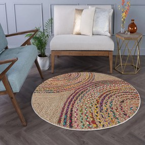 Conceptum Hypnose Kusový koberec Woopamuk480, Vícebarevná Rozměr koberce: 180 x 180 cm