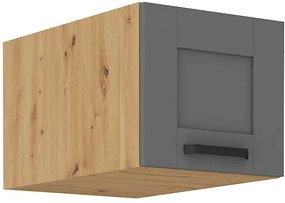 Kuchyňská skříňka LUNA 40 NAGU-36 1F korpus: dub artisan, barva dvířek: šedá DUST