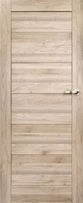 Interiérové dveře vasco doors MALAGA model 1 Průchozí rozměr: 90 x 197 cm, Orientace dveří: Pravé dveře, Dekor: Dub Viking