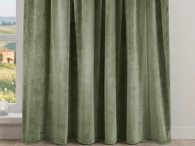 Závěs do dětského pokoje VELVET Zvolte barvu: Šedá, Zvolte rozměr: 140 x 160 cm (šířka x výška)