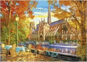 EDUCA Puzzle Podzimní Notre Dame / 1000 dílků / od 14 let