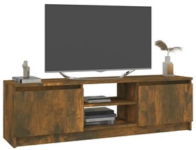 TV skříňka kouřový dub 120 x 30 x 35,5 cm kompozitní dřevo - Default Title