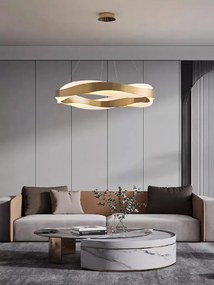 Toolight Toolight, LED stropní svítidlo APP1802-CP, zlatá matná, OSW-04060