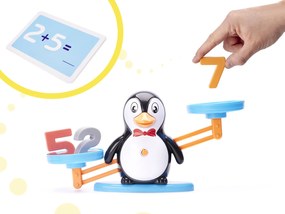 Tomido Dětská váha tučňák s čísly