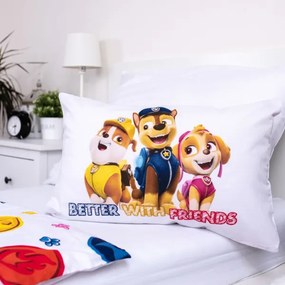 Jerry Fabrics Povlečení do postýlky Paw Patrol 498 baby 100x135, 40x60 cm