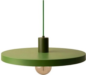 Zelené kovové závěsné svítidlo ø 40 cm Ori – Micadoni