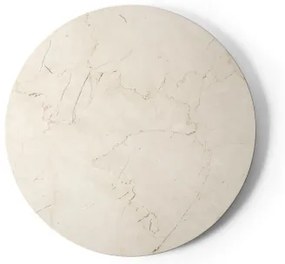 Androgyne Side Tabletop crystal rose marble Audo (MENU)