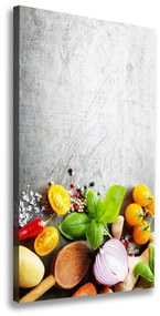 Wallmuralia Vertikální Moderní obraz canvas na rámu Zelenina 50x100
