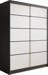 ADRK Furniture Posuvná skříň Calma 150 ADRK-SW-CAL-150-BW