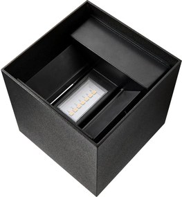 NOR 2418331003 Milda kubi venkovní nástěnné svítidlo černá - NORDLUX