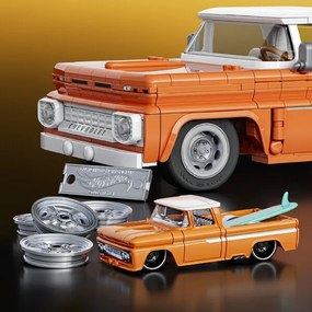 Mattel Brick Shop Hot Wheels Elite series Custom 62 Chevy Pickup JFT20 Vícebarevná