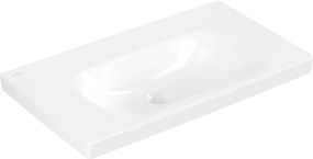 Villeroy & Boch Skyla - Umyvadlo 80x46 cm, bez přepadu, bez otvoru pro baterii, alpská bílá 5A518301