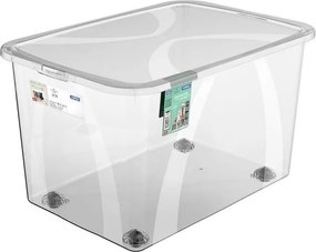 Úložný box s víkem a kolečky LONA 50 l