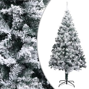 Umělý vánoční stromeček zasněžený zelený 180 cm PVC,  320964 HangarStore.cz