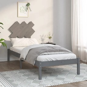 vidaXL Rám postele 75 x 190 cm Small Single masivní dřevo [3104831] Barva: Černá