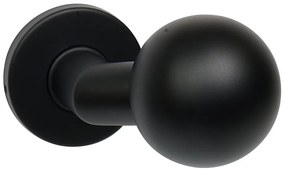 Dveřní klika KNOB 02, černá
