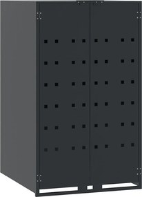 Box na 5 popelnic antracitový 345 x 79 x 117 cm ocel 3279985