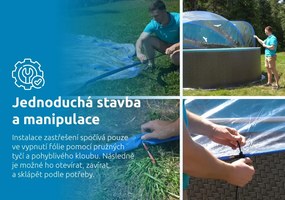 Marimex | Zastřešení Marimex Pool House Cabrio - 5,50 m | 10970571