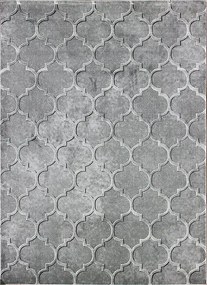 Berfin Dywany, Kusový koberec Elite 17391 Grey, 140x190, šedá, kancelář