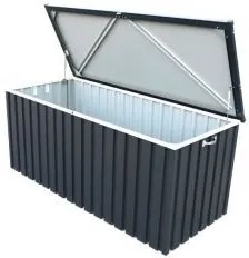 Zahradní úložný box 174 x 72 x 73 cm, 770 l - antracit, Duramax 71151