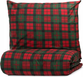 Povlečení Tartan bavlněné kostkované 220x200 2*70x80 cm Homla