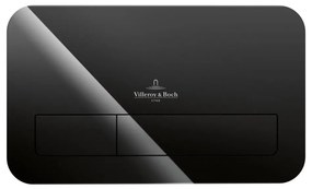 Villeroy & Boch 922400RB - Splachovací tlačítko VICONNECT lesklá černá