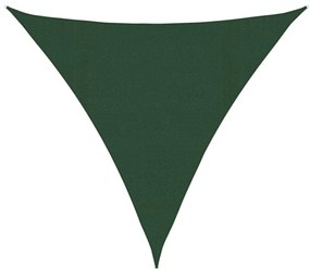 Stínící plachta 160 g/m² tmavě zelená 4,5 x 4,5 x 4,5 m HDPE 311480