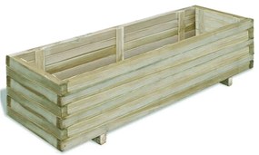 vidaXL Marketos Vyvýšený záhon 120 x 40 x 30 cm dřevo obdélníkový