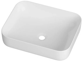 Gamma Pero, umyvadlo na desku 510x400x135 mm, bílá lesklá, GMA-UC-PERO