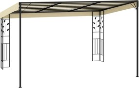 vidaXL Altán ke zdi 4 x 3 x 2,5 m [47998] Barva: krémová