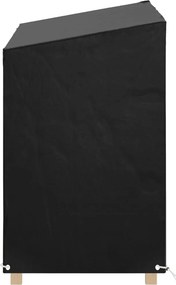 Plachta na zahradní houpačku 8 oček 125 x 90 x 135/165 cm PE 319327