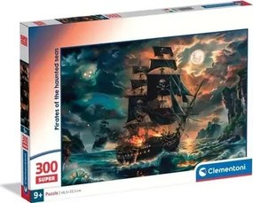 Clementoni 21738 Puzzle Piráti prokletých moří 300 dílků / od 9 let