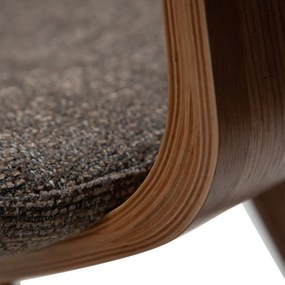 Jídelní židle v tmavě přírodní barvě Buckle – DAN-FORM Denmark