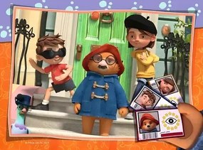 RAVENSBURGER Puzzle Paddington 4v1 / 12+16+20+24 dílků
