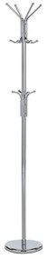 Autronic Věšák stojanový DALIDA - 182 cm, kov, lesklý chrom