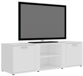 vidaXL Marketos TV stolek bílý 120 x 34 x 37 cm kompozitní dřevo
